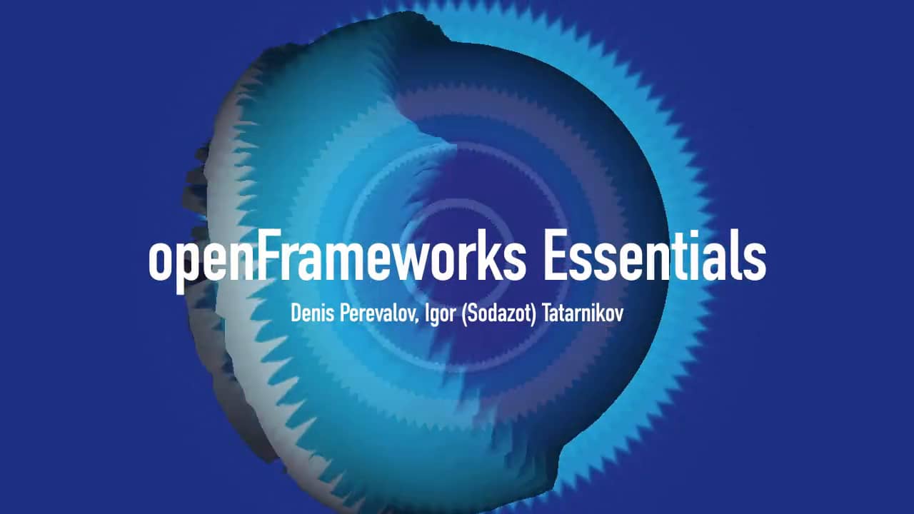 openFrameworks Essentials / book teaser on Vimeo