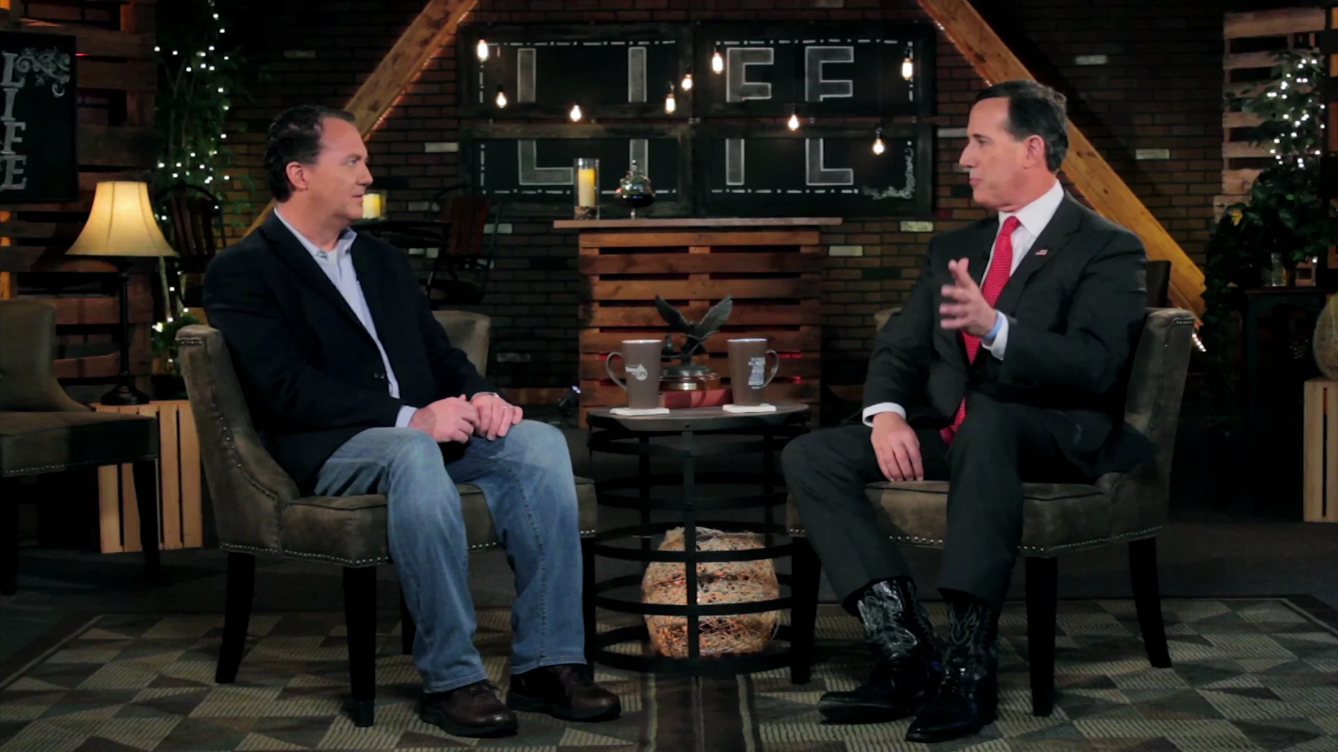 The Stream - Randy Robison Interviews Senator Rick Santorum on Vimeo