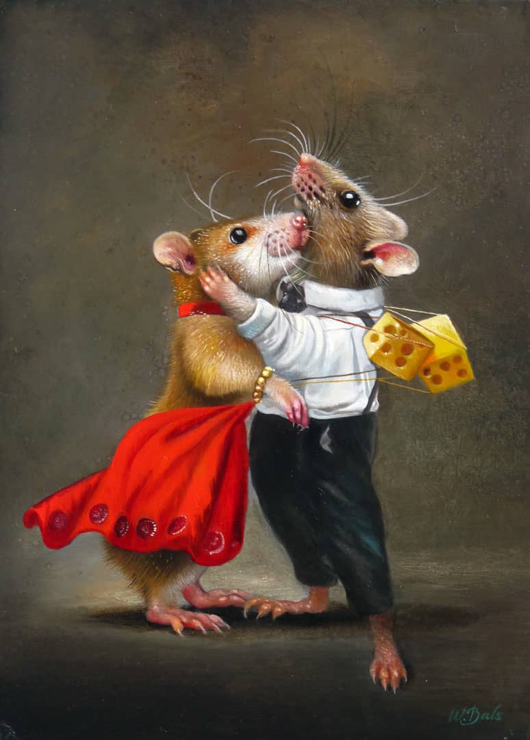 Painting 'Big Love' from artist Wim Bals on Vimeo