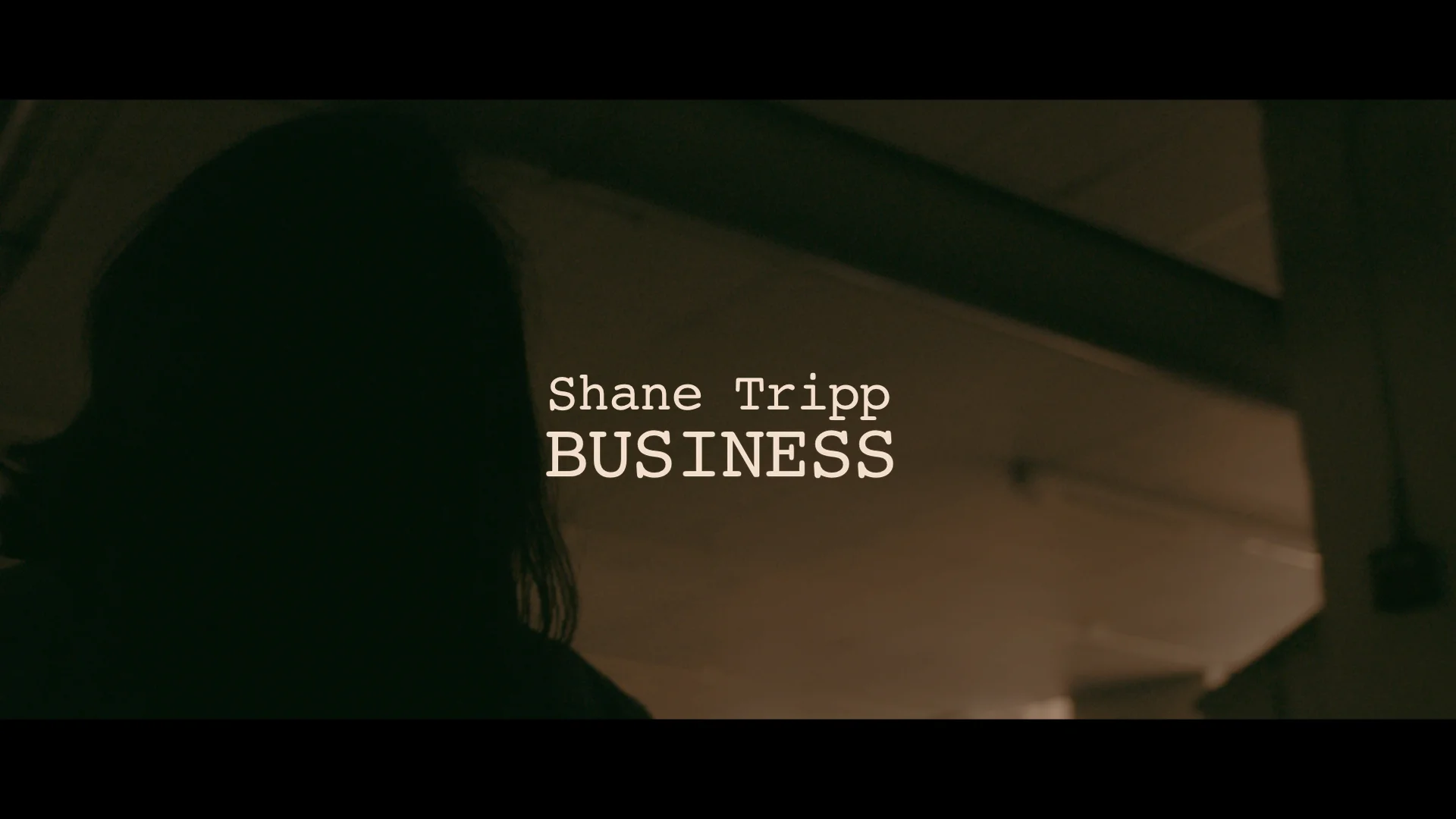 Shane Tripp "Business" Official Music Video on Vimeo