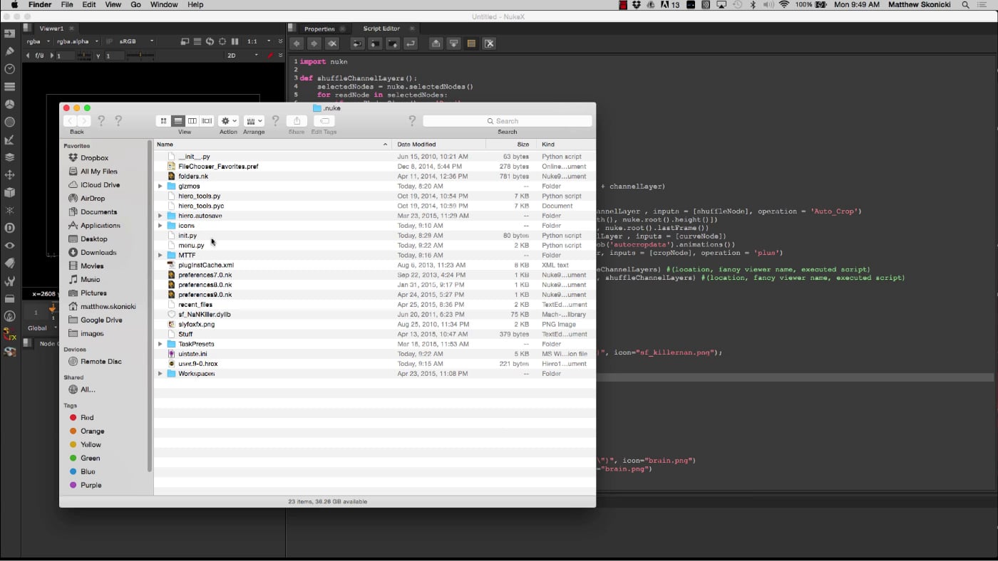 Creating Nuke Gizmos and Custom Menus on Vimeo
