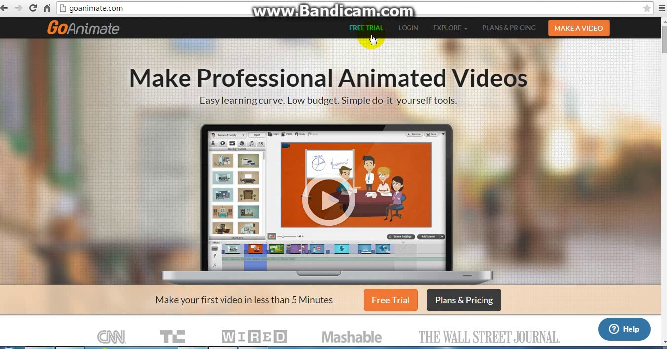 How to create a GoAnimate account on Vimeo