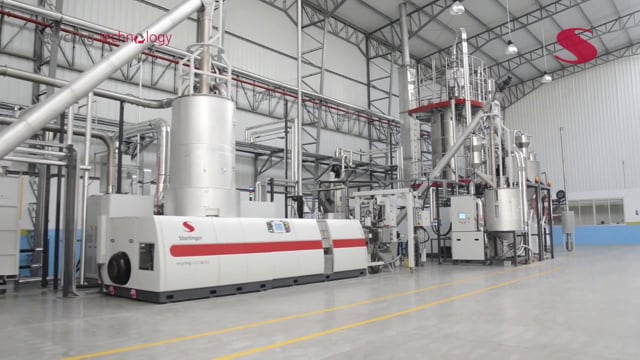 Starlinger recycling technology - Starlinger Recycling Line recoSTAR ...