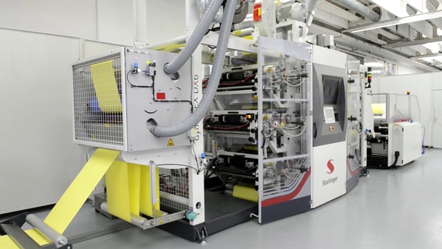Starlinger textile packaging - Starlinger Printing Line dynaFLEX DX on ...