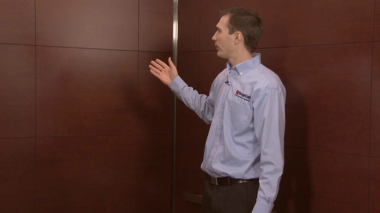 SnapCab Elevator Interior Model: Contemporary II on Vimeo