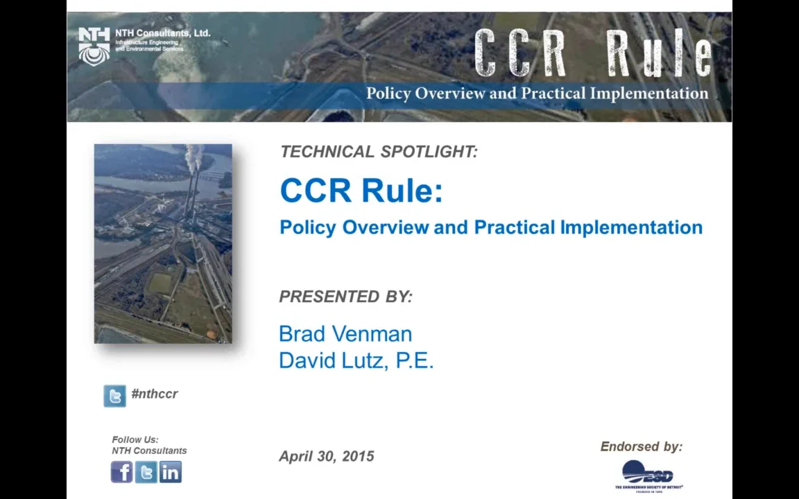 CCR Rule: Policy Overview and Practical Implementation on Vimeo