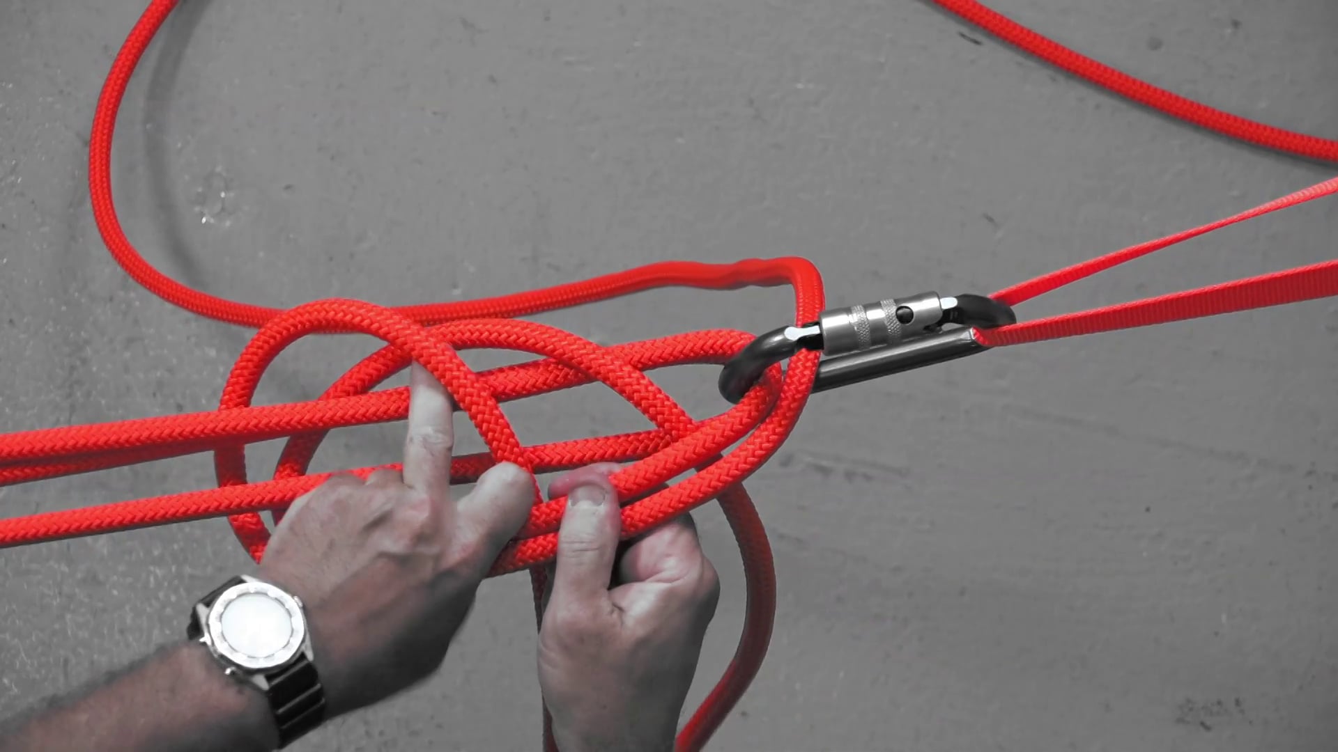 Learn How to Tie a Trucker's Hitch (Knot) on Vimeo