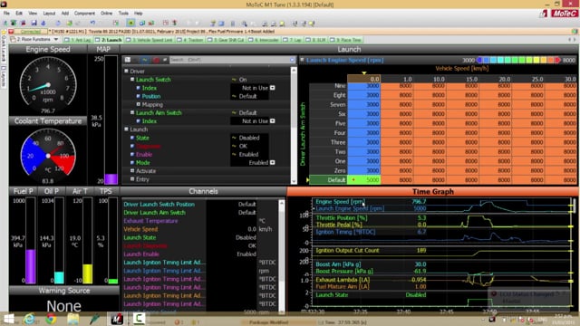 Launch Control: Two Step Launch Control Tuning