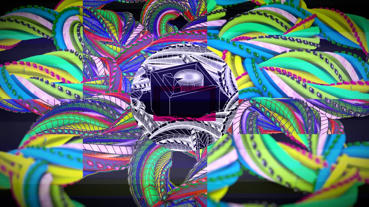 Glitched Logocube on Vimeo