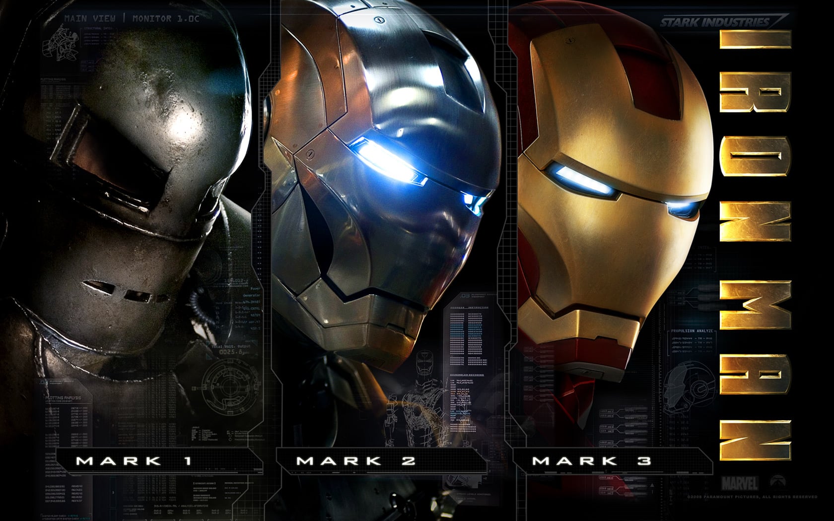 Iron Man [Every armor from Mark I to Mark XLIV] (All suit-up scenes ...