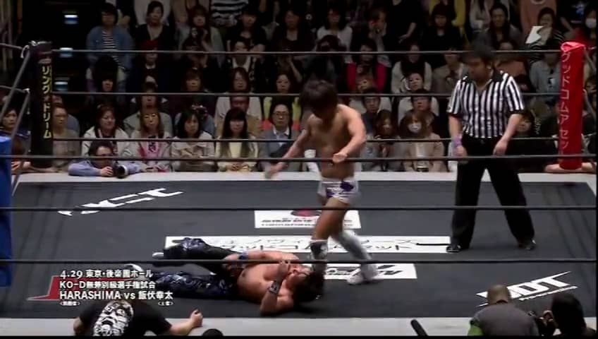 KO-D Openweight Championship Match: Kota Ibushi (c) vs HARASHIMA on Vimeo