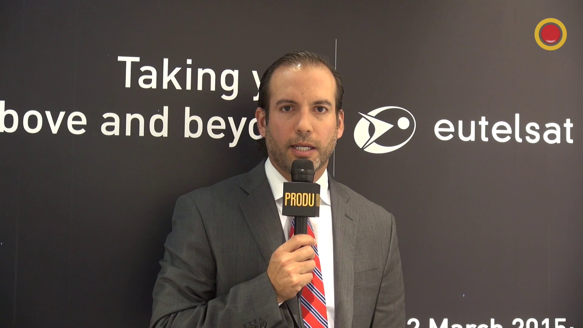 Javier Recio, VP de Ventas y Mercadotecnia de Eutelsat Américas ...