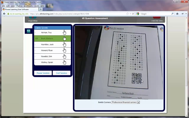 Scanning Bubble Sheets in the Cloud-SD on Vimeo