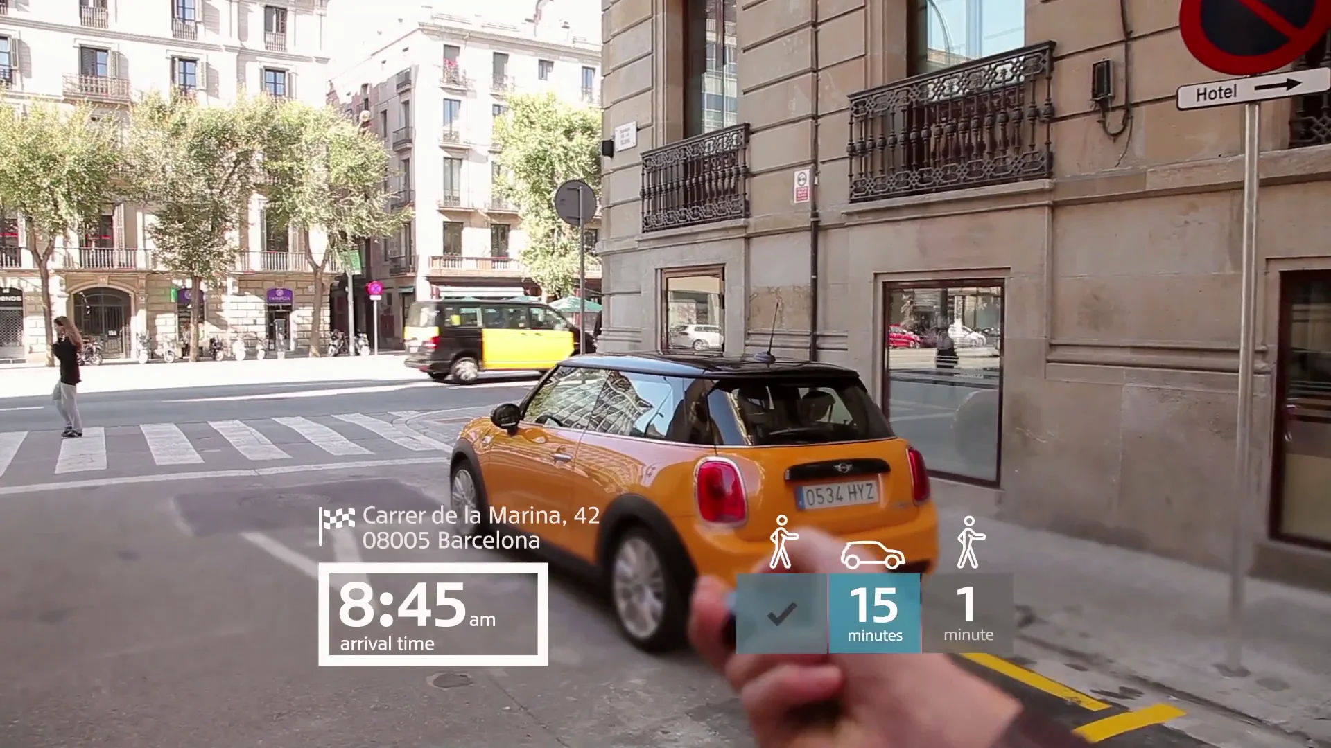 MINI Augmented Reality Vision Glasses