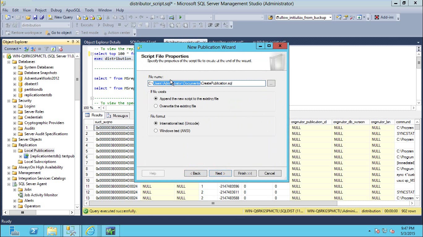 SQL Server Replication - Part 6 on Vimeo