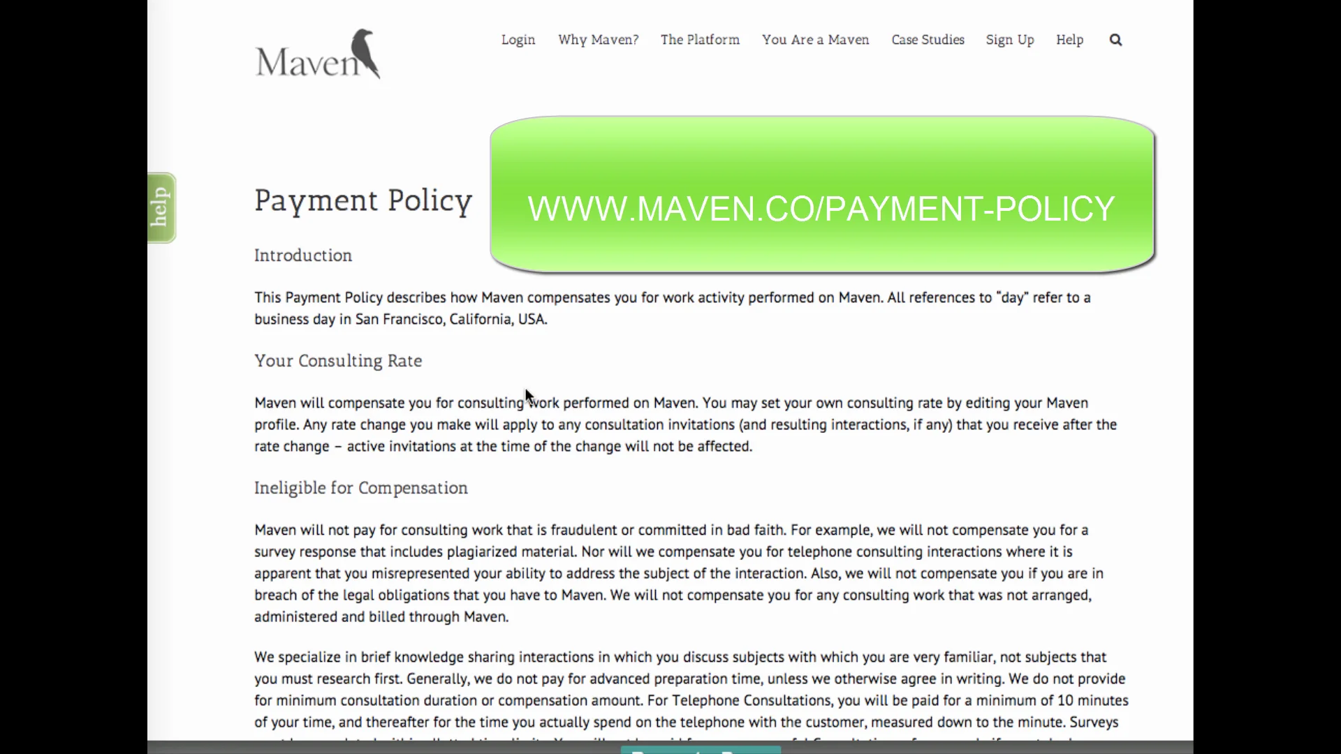 Maven - How to Request Payment on Vimeo