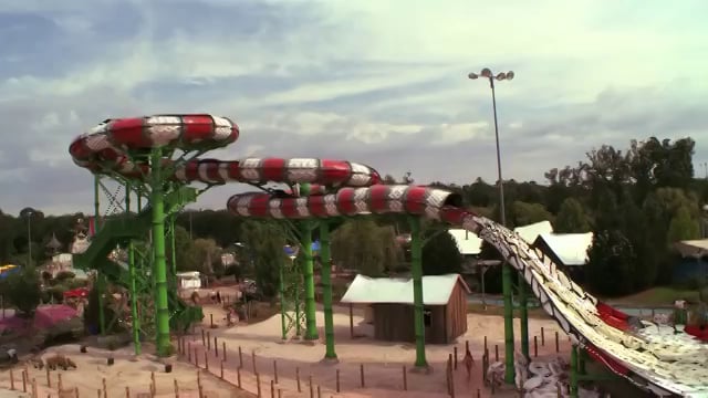 Six Flags Great Adventure Unleashes King Cobra Water Slide o on Vimeo