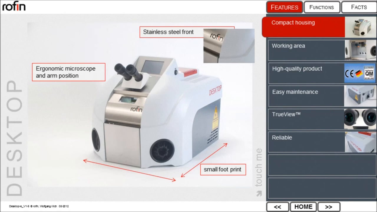 Coherent-ROFIN UK - Desktop - smallest manual laser welder from Rofin ...