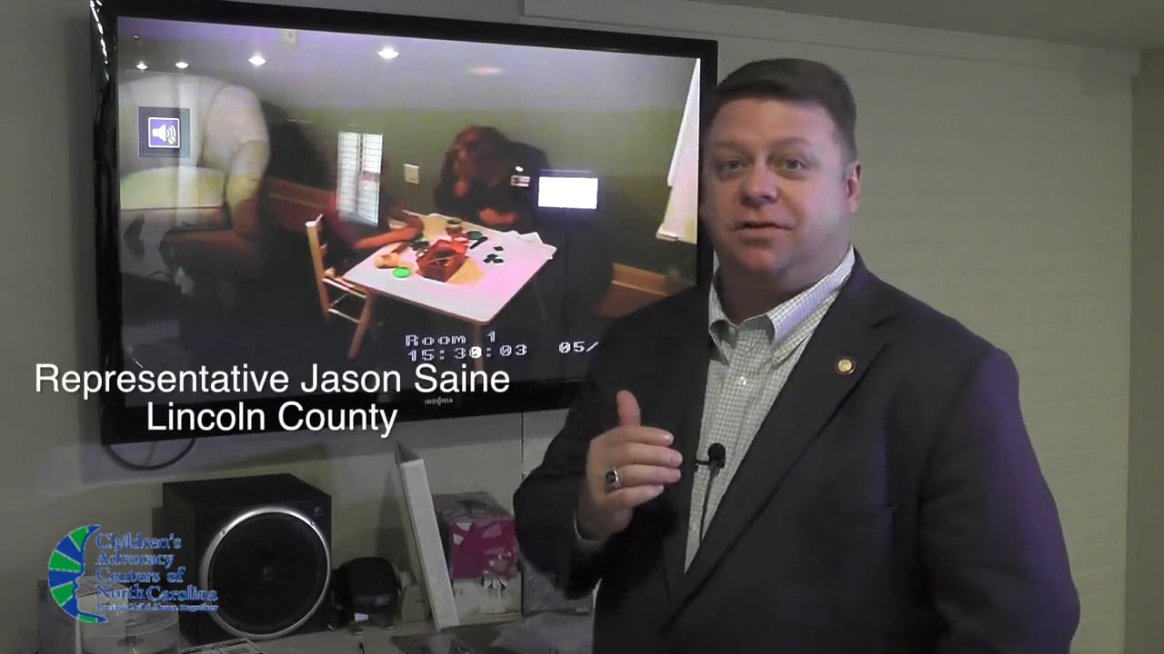 Children's Advocacy Center Funds | Rep. Jason Saine on Vimeo