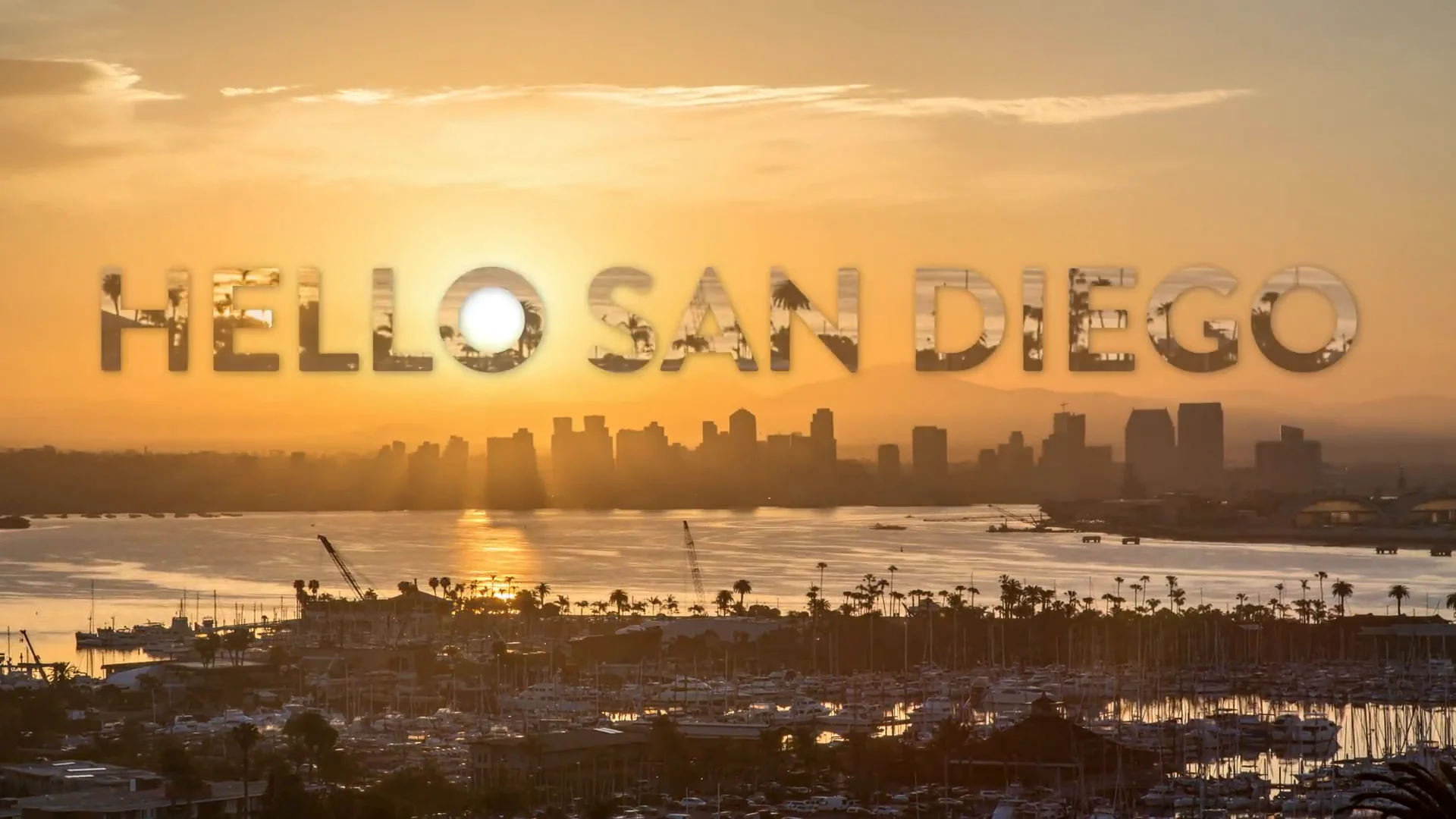 HELLO SAN DIEGO | A Time-Lapse Film - In 4K