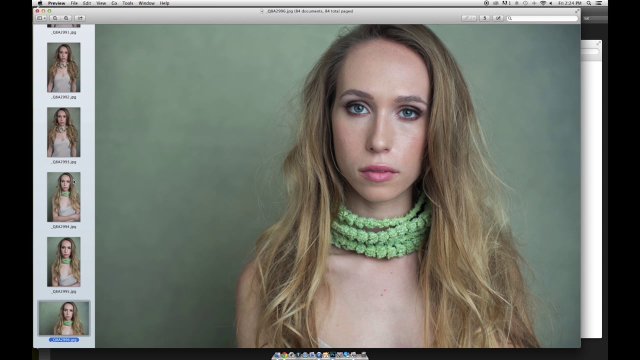 Retouching #1 - Neck Art & Jewelry Layering - The Portrait System