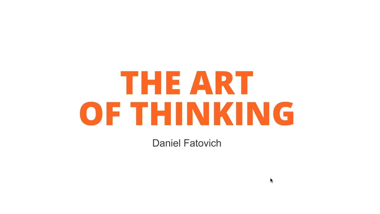 2014 ASM: The mind... how we use ours - Daniel Fatovich on Vimeo