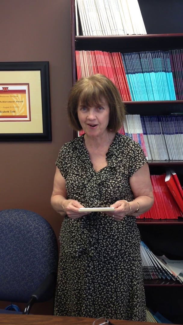 Dr. Elizabeth Toth, AEJMC PRD Past Head on Vimeo