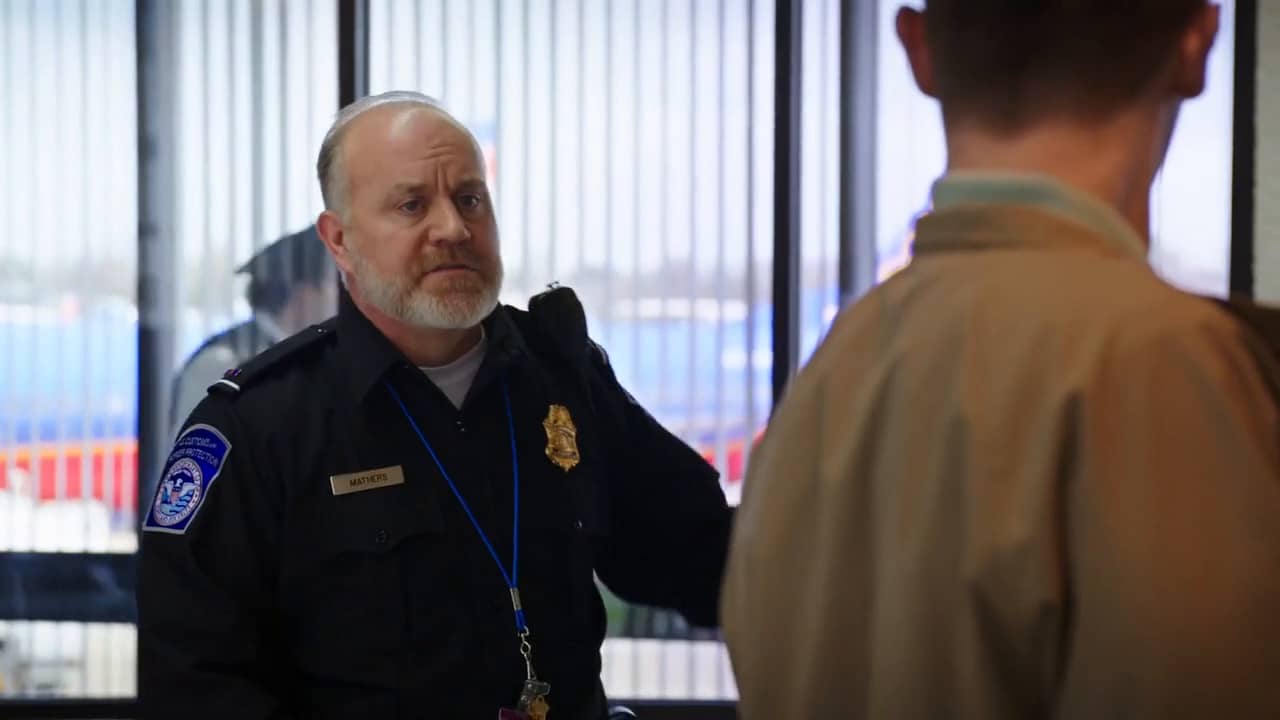 Chip Carriere in NCIS: New Orleans- Ep. "The Insider" as the Customs ...