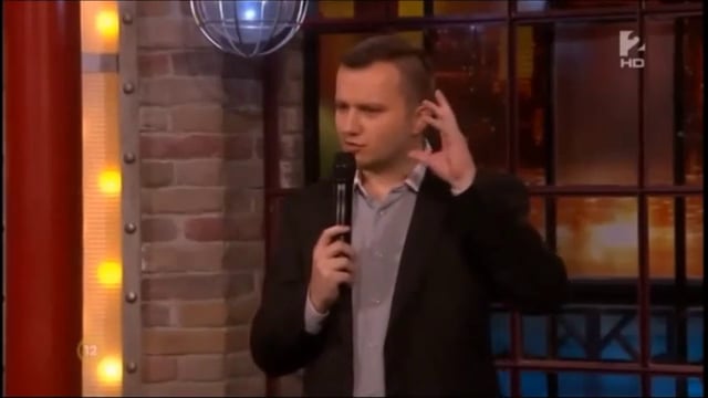 Záhonyi-Ábel Dávid – stand up comedy a TV2 szilveszteri műsorában on Vimeo