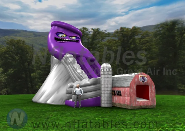 Tornado Inflatable Water Slide