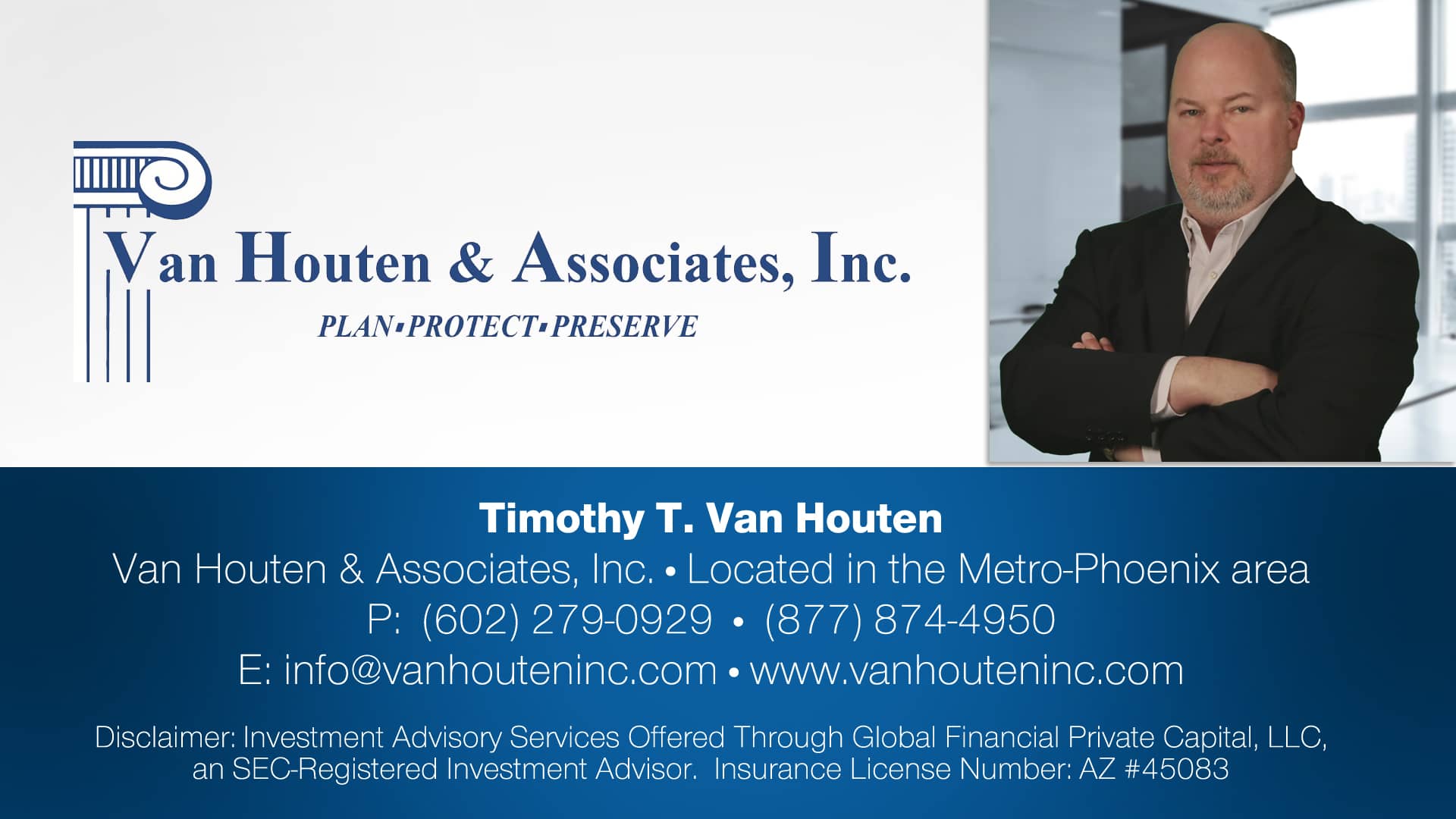 Retirement Destiny | Tim Van Houten | Van Houten & Associates, Inc on Vimeo
