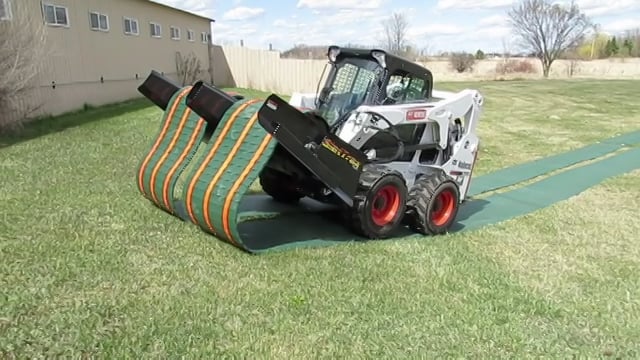 SlatTrax Roll-Out : Protect the Turf on Vimeo
