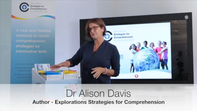 Alison Davis talks comprehension - What's in each module? on Vimeo