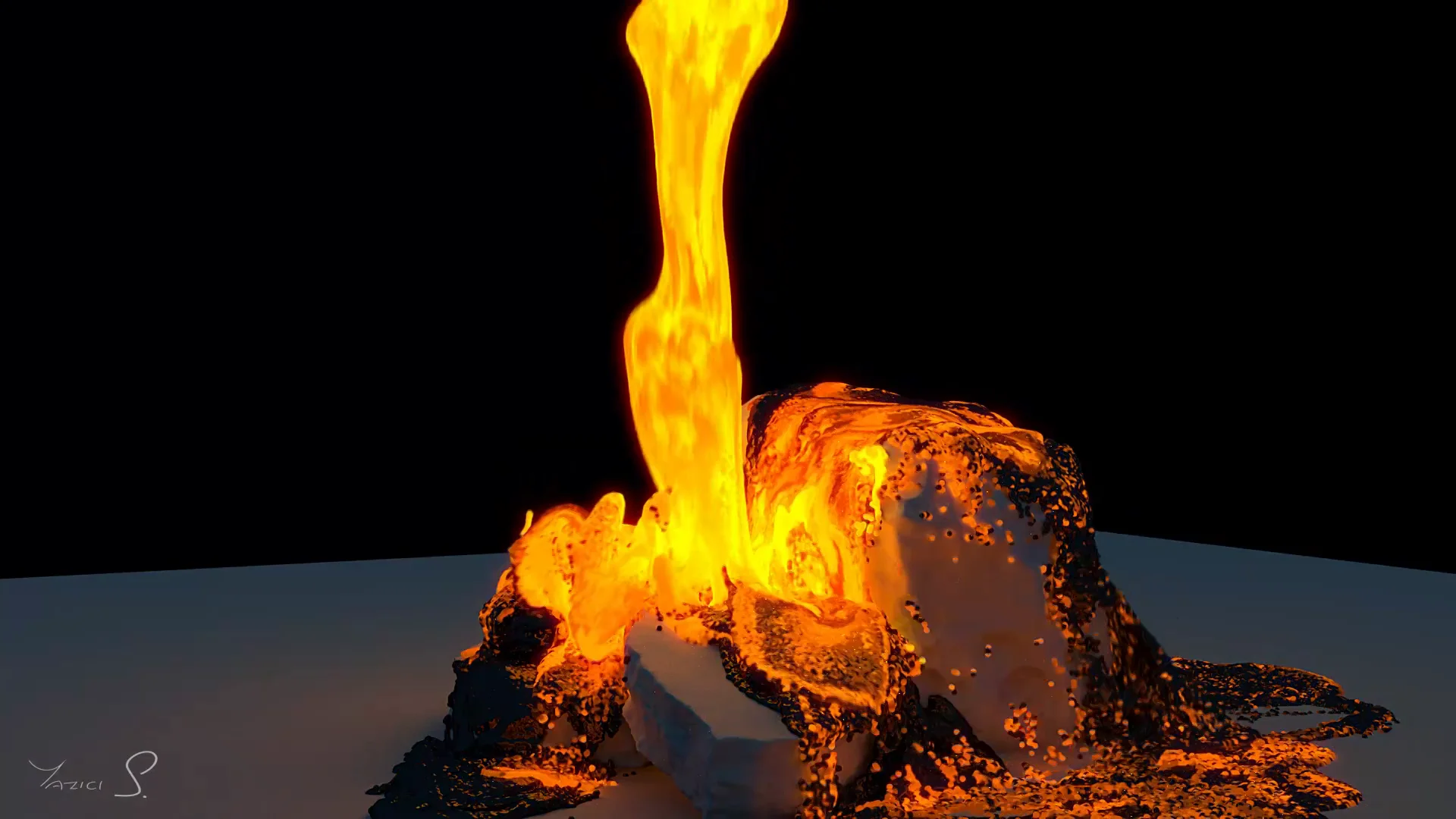 Houdini Lava Simulation - Mantra Render on Vimeo