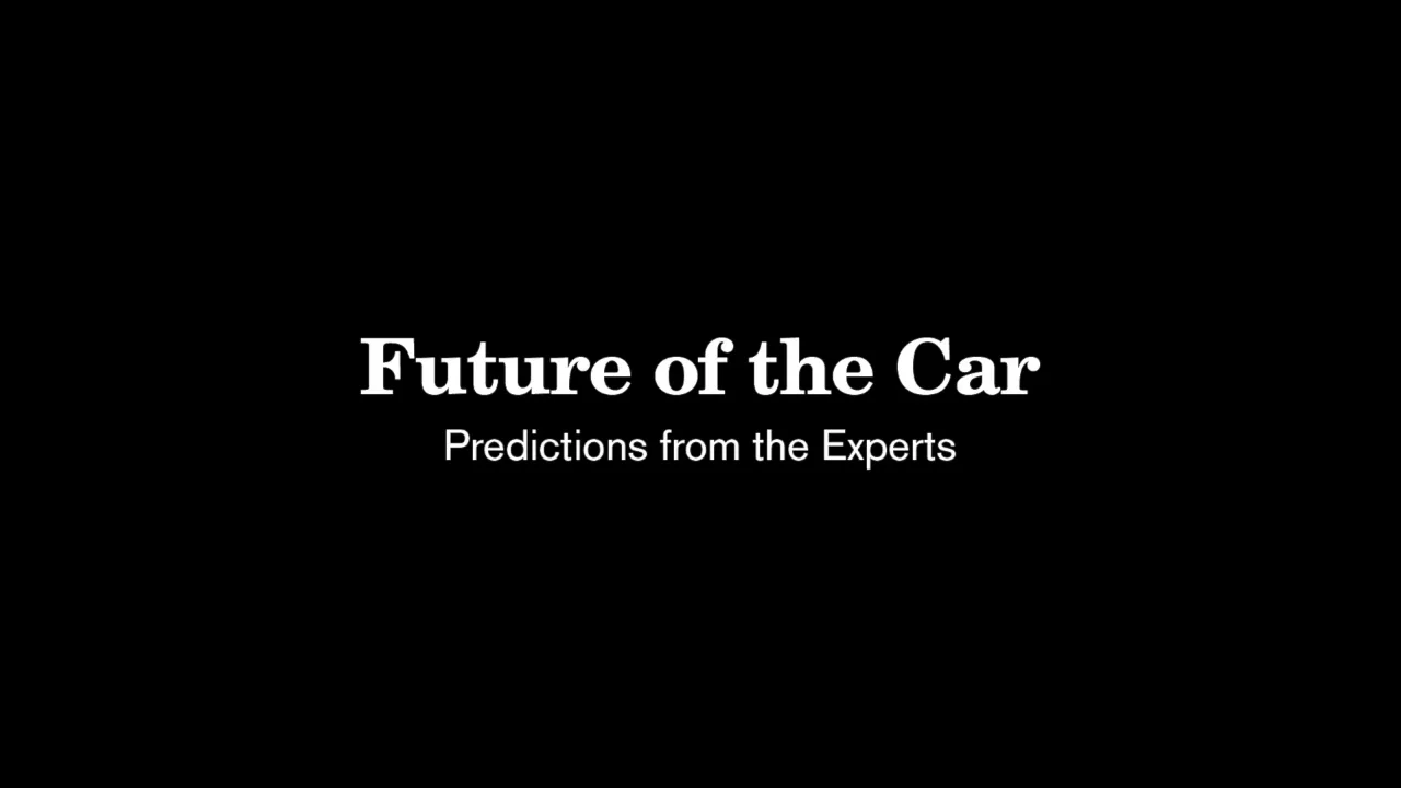 Future of the car : Predictions from the experts on Vimeo