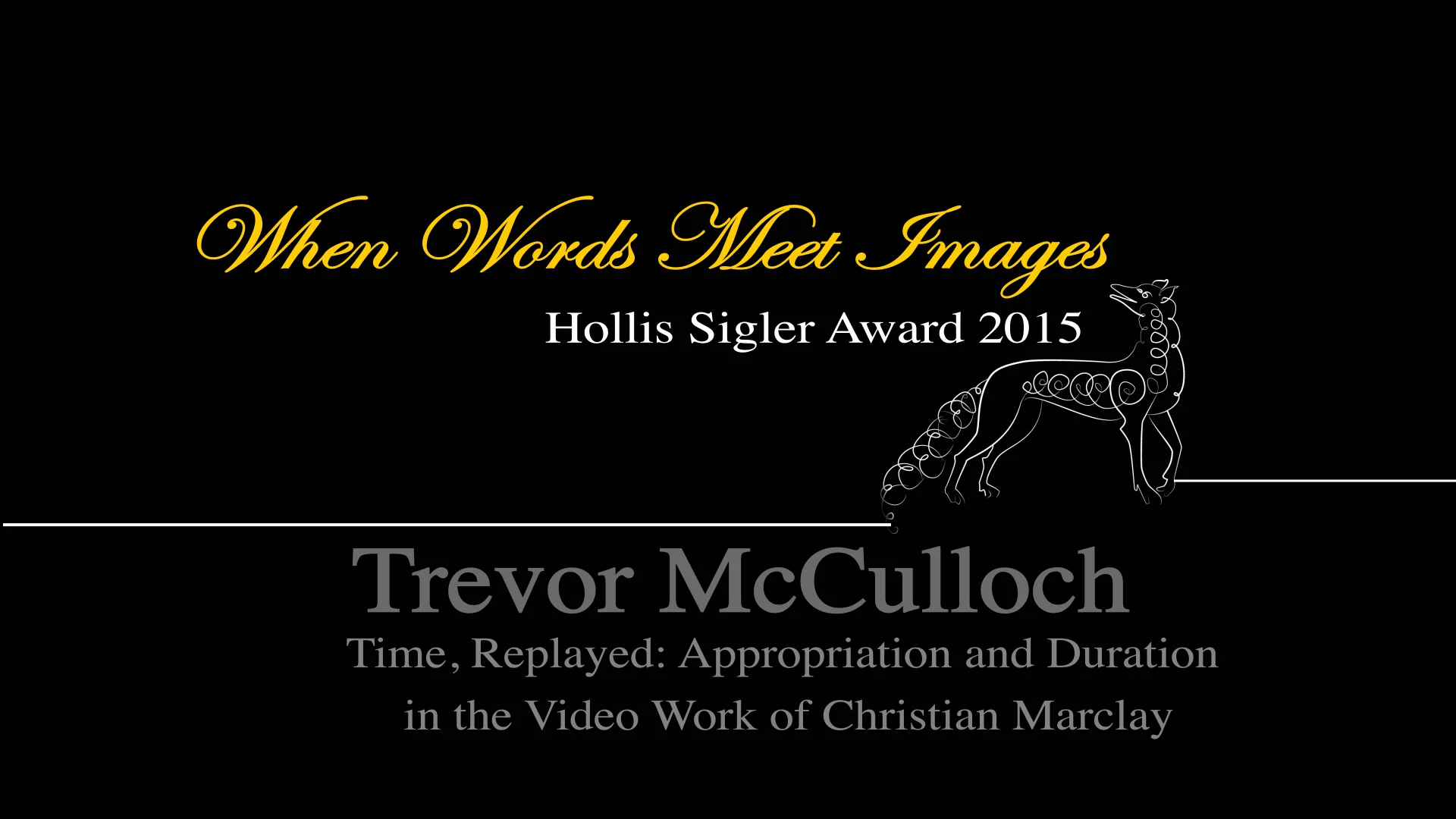 art - Trevor McCulloch - Time, Replayed: Appropriation and Duration in the Video Work of ...