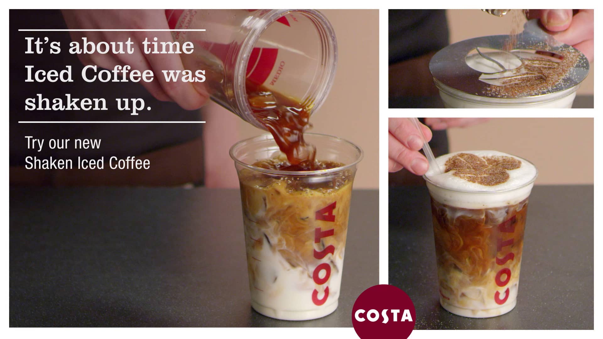 Costa Iced Coffee - DOOH on Vimeo