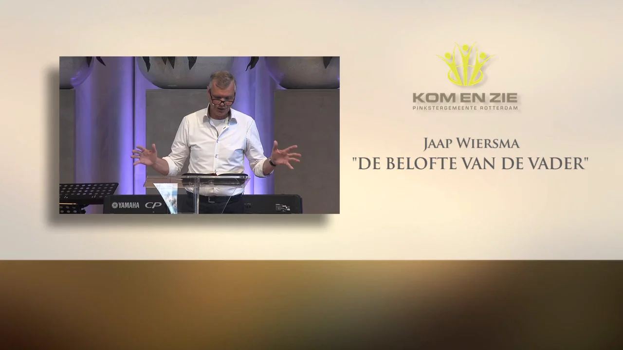 Aflevering 74 - Jaap Wiersma -'De belofte van de Vader' on Vimeo