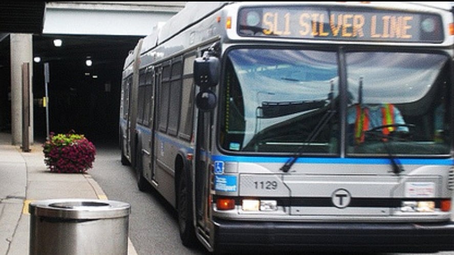 MBTA SILVER LINE SHOW EPISODE - 9 -#1129 on SL1 To World Trade Center ...