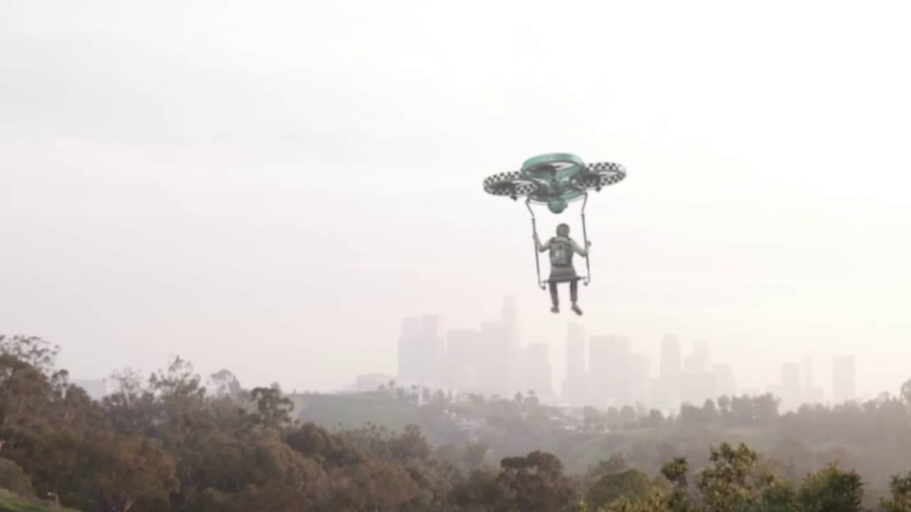 The Autonomous Human Drone Taxi on Vimeo