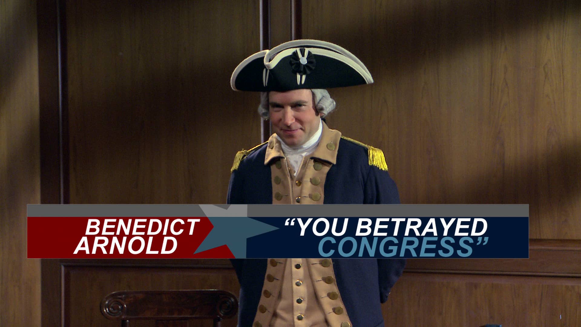 The Time Trial of Benedict Arnold: You Betrayed Congress on Vimeo