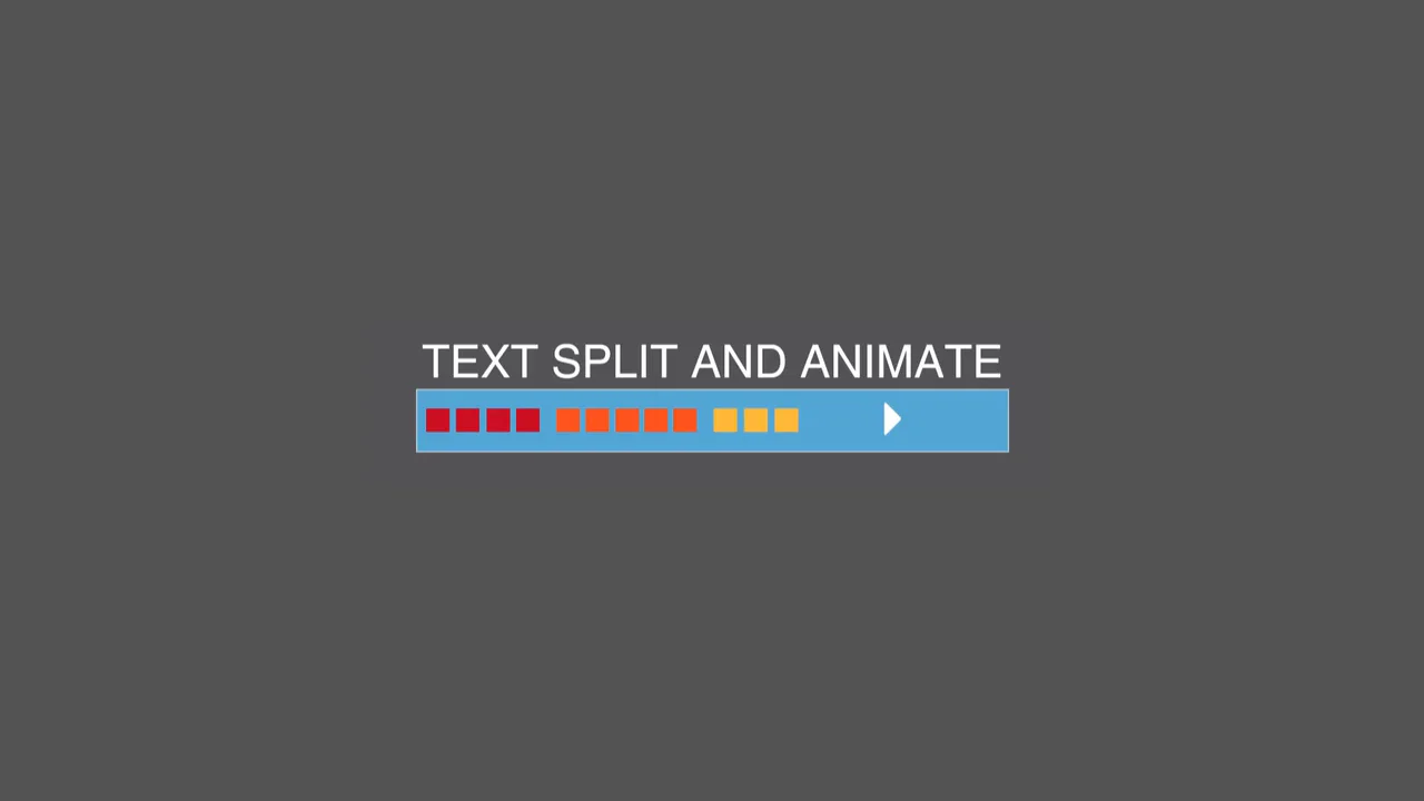Text Split and Animate Demo on Vimeo
