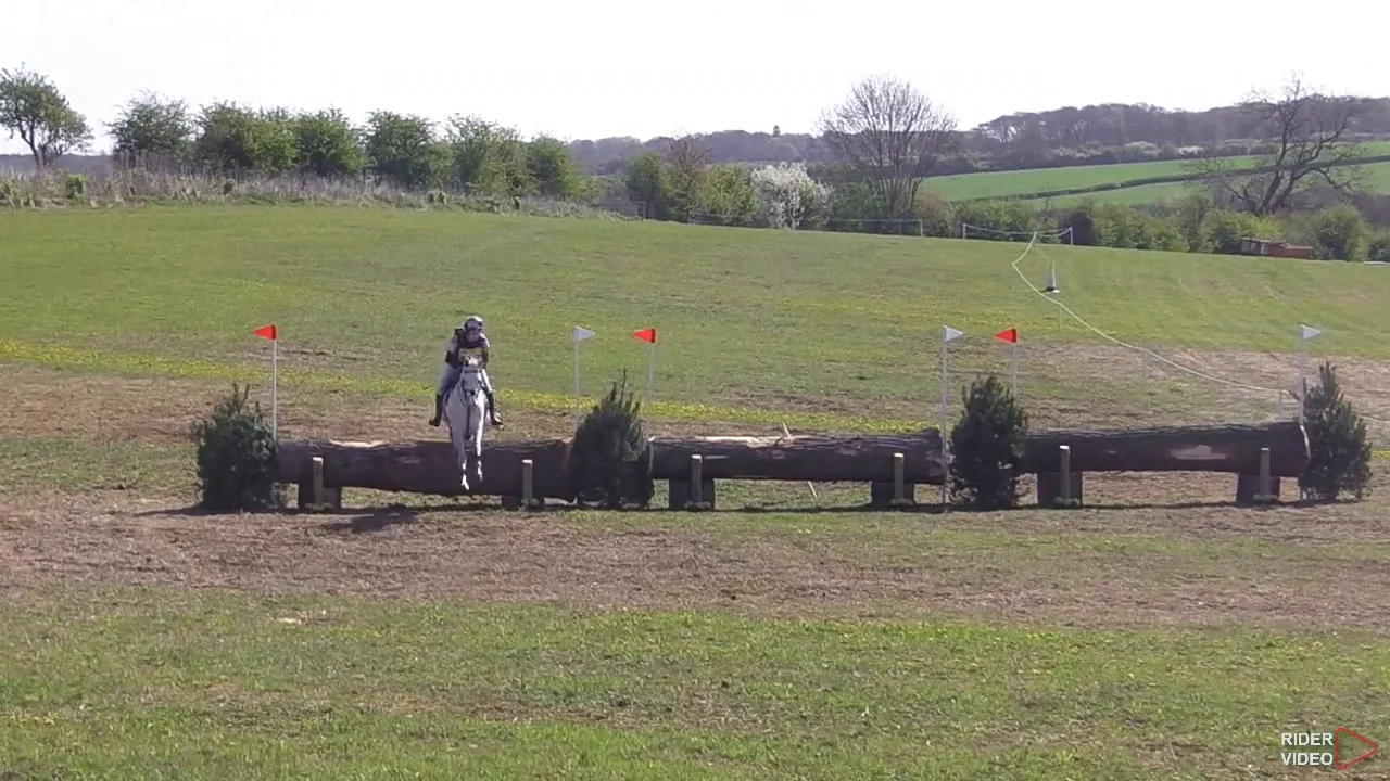 Naomi Cramer riding GREYSTOKE PRINCE 110 BE90 Whitfield Horse Trials ...