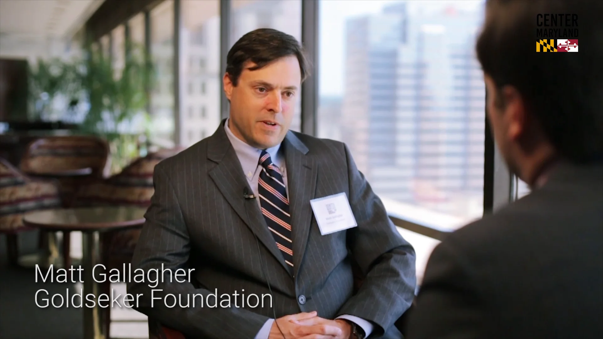 Center Maryland Exclusive: Matt Gallagher of the Goldseker Foundation ...