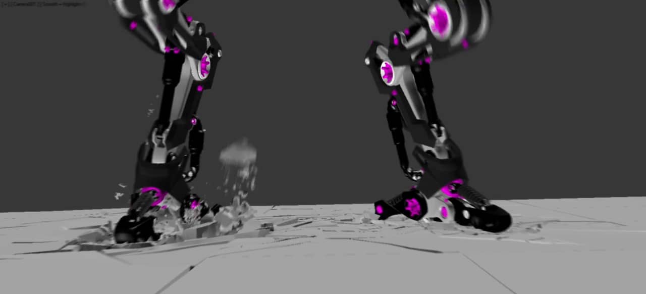 Droid Legs - Animation : FX - Test on Vimeo