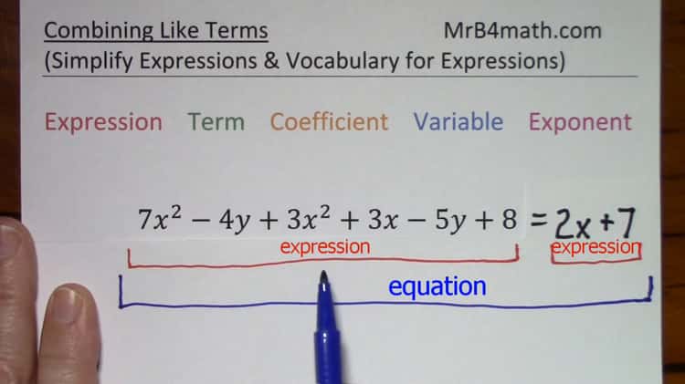 Simplify Expressions