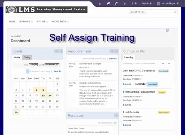LMS Tutorials - Enroll in Training/Check Progress on Vimeo