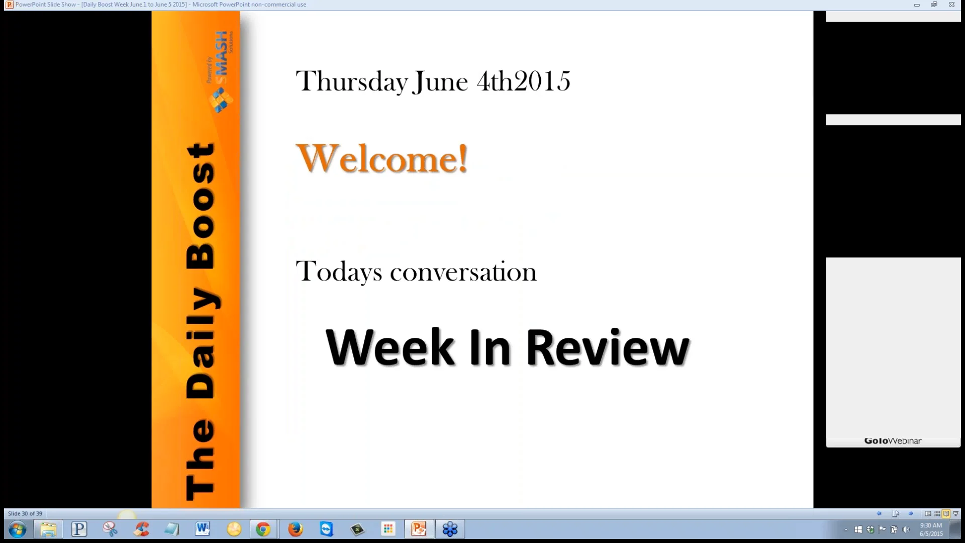 The Daily Boost 06-05-2015 on Vimeo