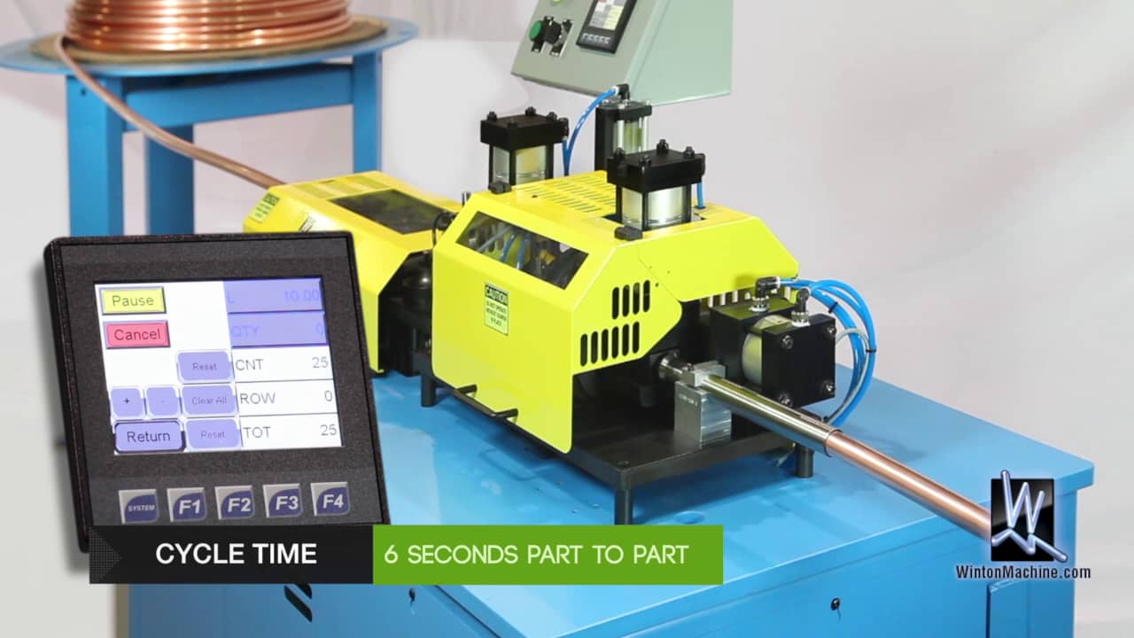 CTL-23PA Tube Cut-to-length Machine on Vimeo