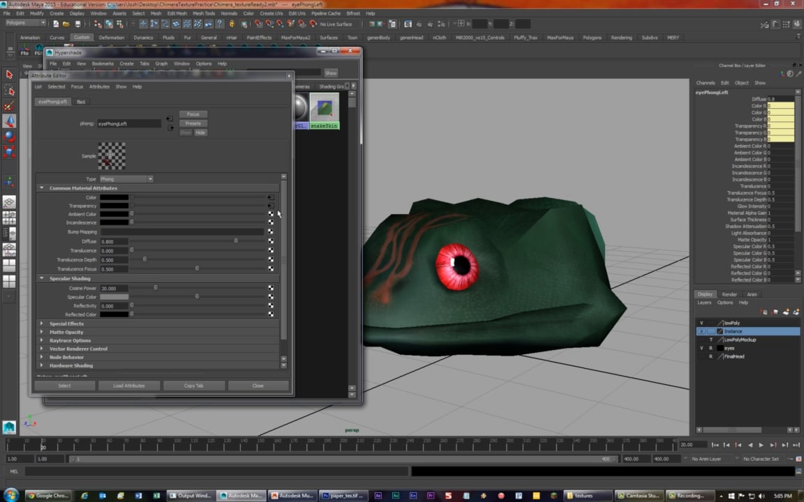 Exporting Textures from Mudbox to Maya on Vimeo